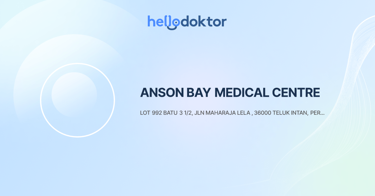 ANSON BAY MEDICAL CENTRE