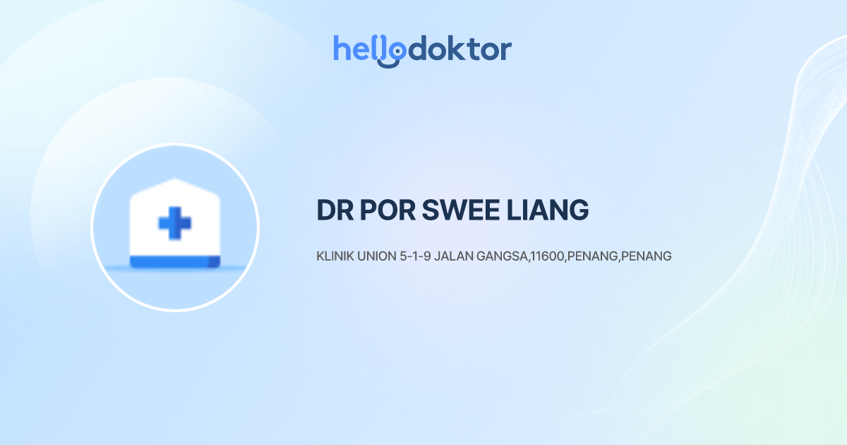 DR POR SWEE LIANG