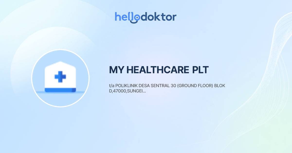 MY HEALTHCARE PLT