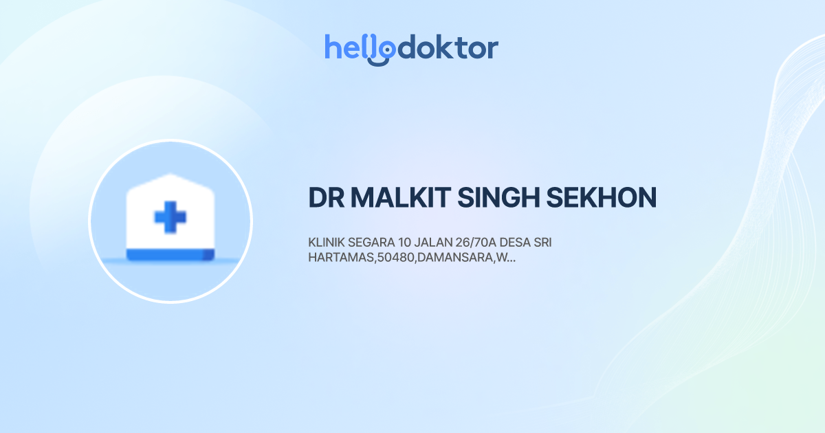 DR MALKIT SINGH SEKHON