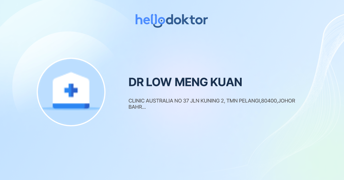 DR LOW MENG KUAN