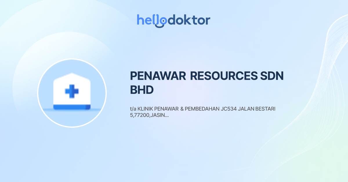 PENAWAR RESOURCES SDN BHD