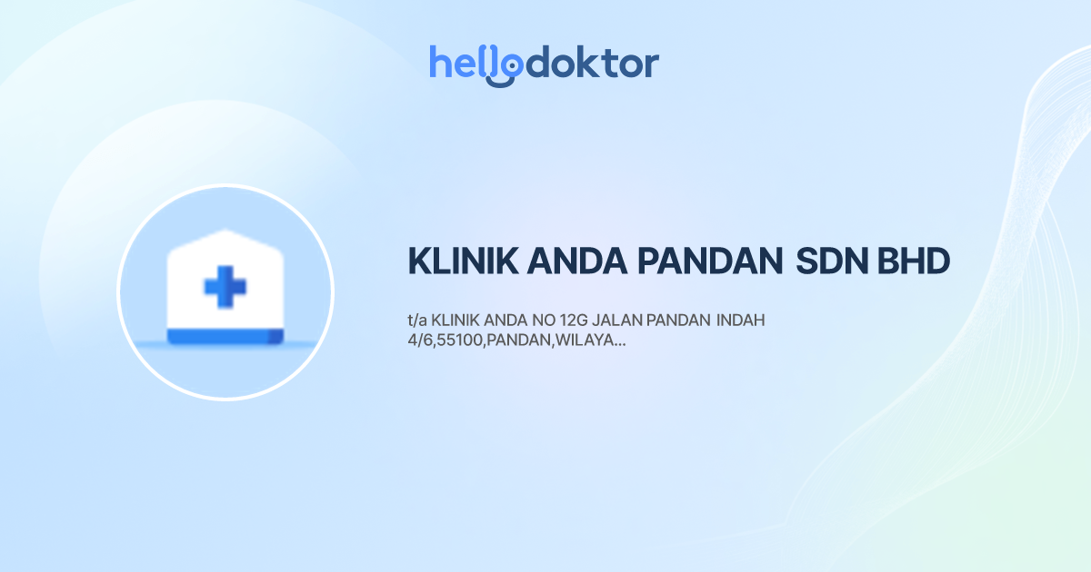 KLINIK ANDA PANDAN SDN BHD