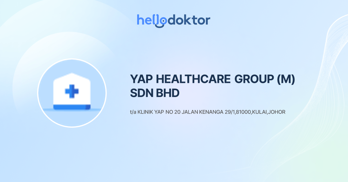 YAP HEALTHCARE GROUP (M) SDN BHD
