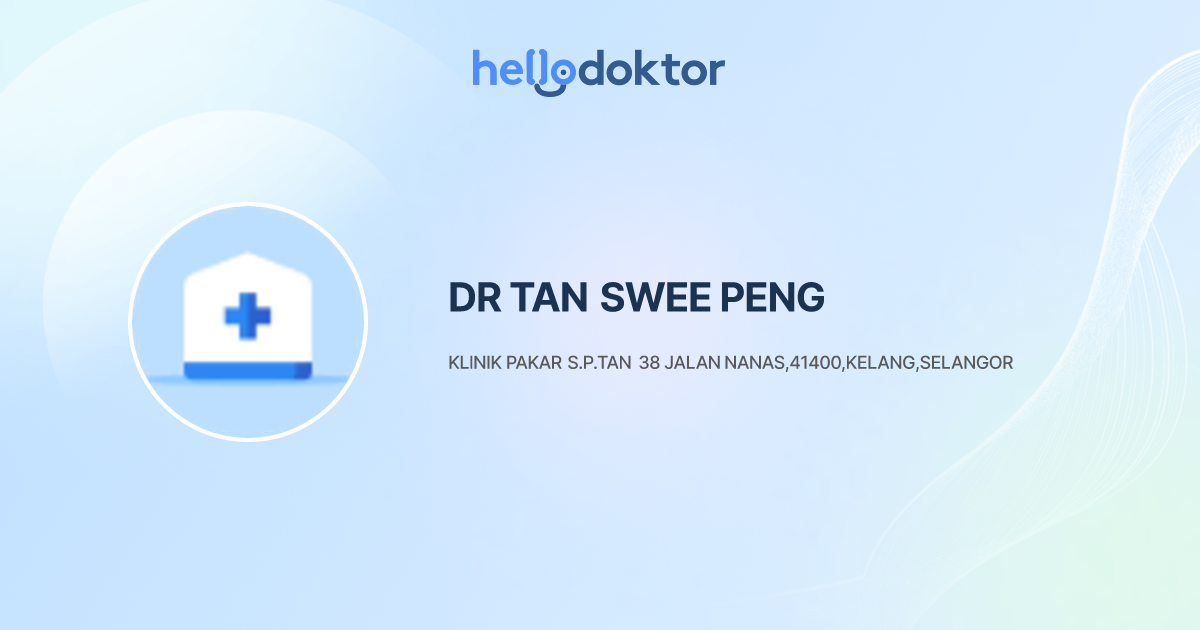 DR TAN SWEE PENG