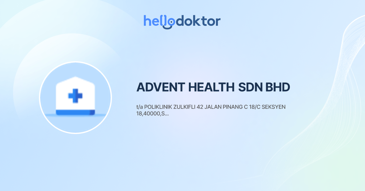 ADVENT HEALTH SDN BHD