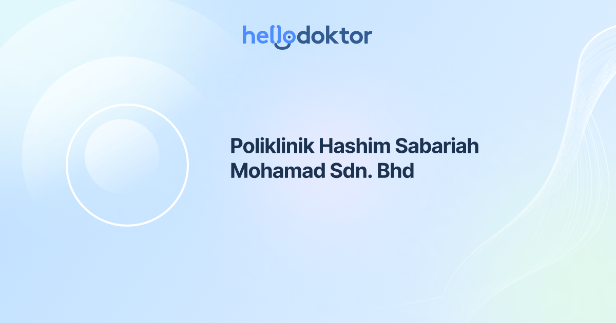 Poliklinik Hashim Sabariah Mohamad Sdn. Bhd